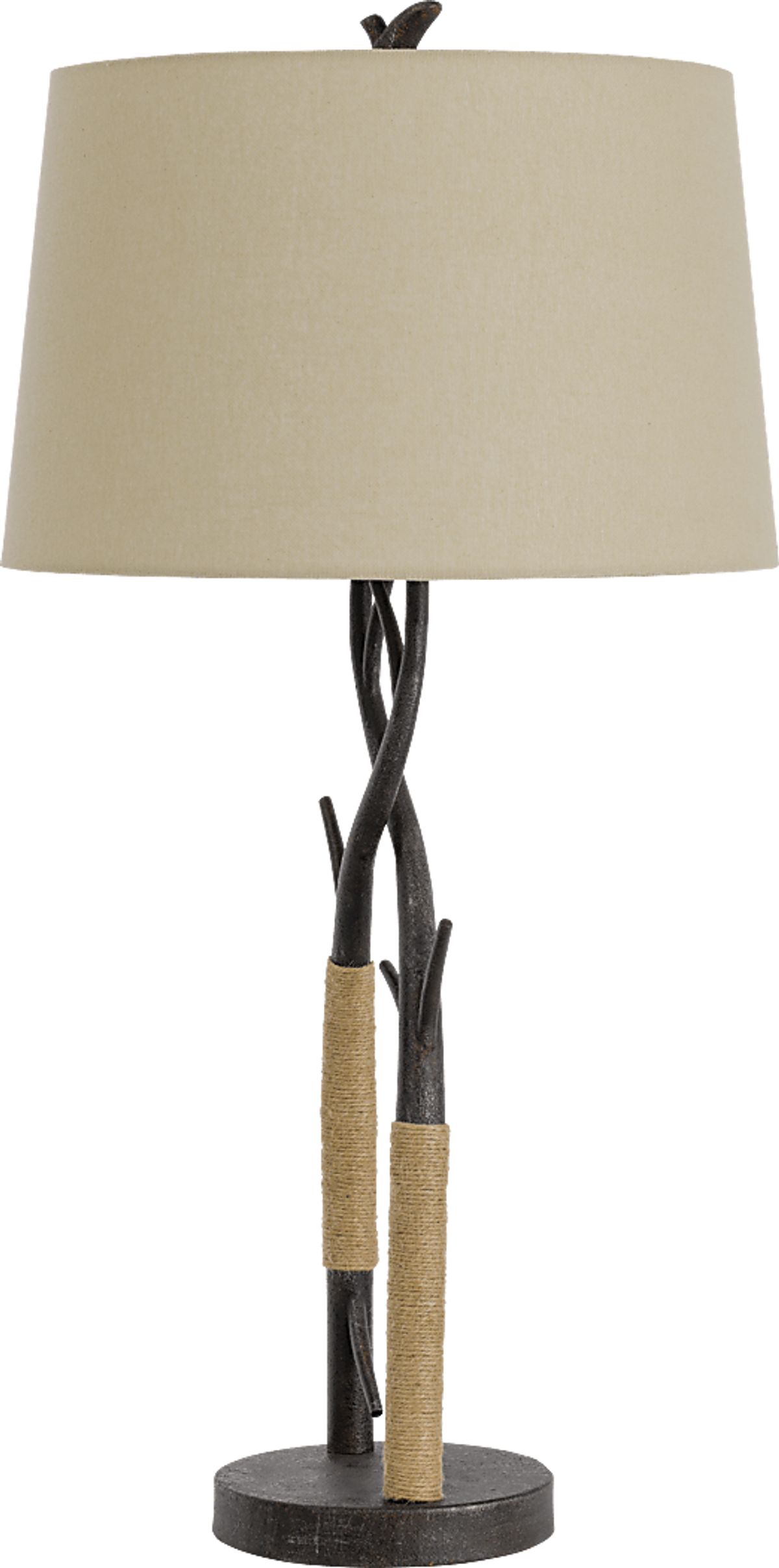Verbena Cave Black Table Lamp | Rooms to Go