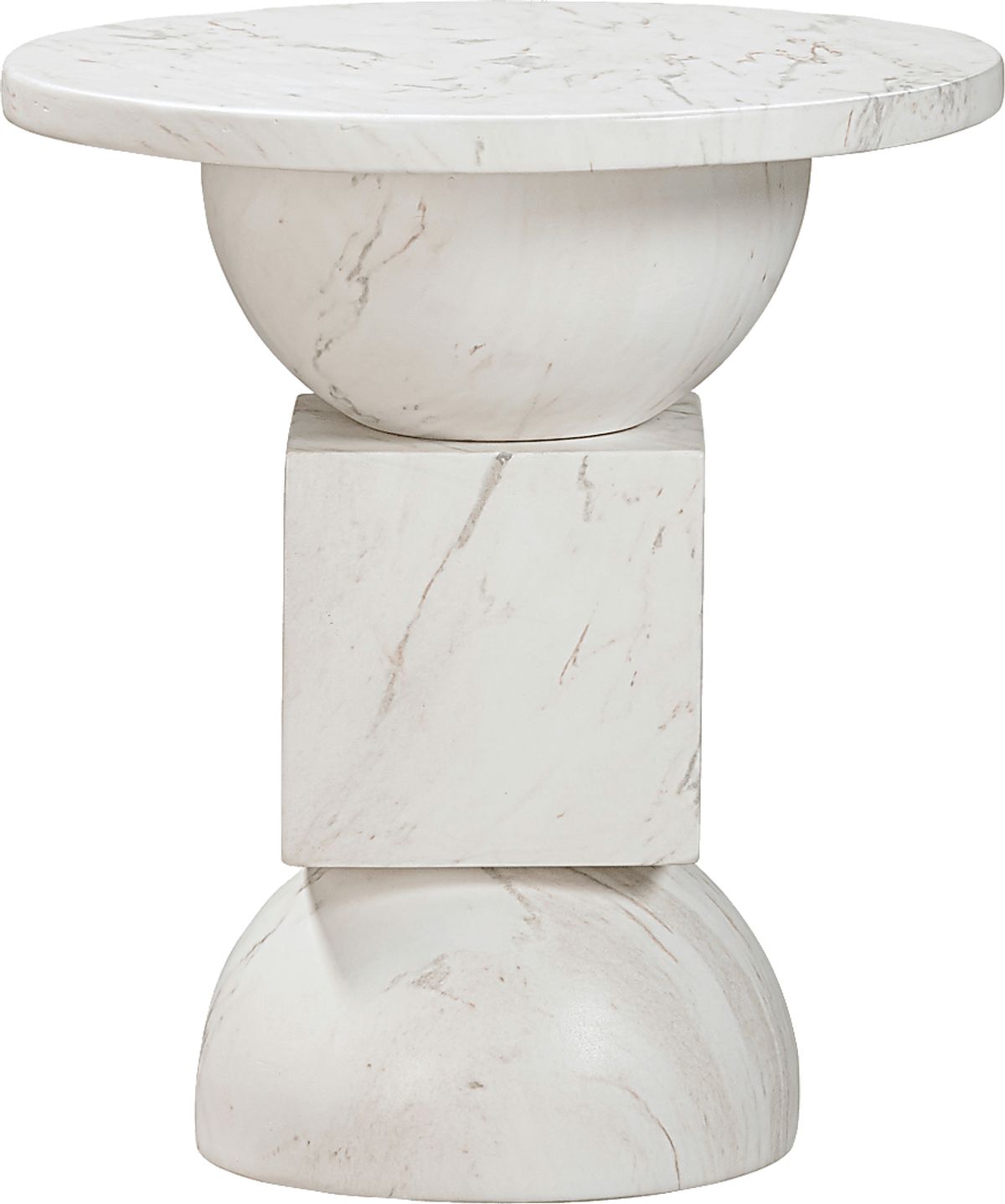 Vercliff White Colors,White End Table | Rooms to Go
