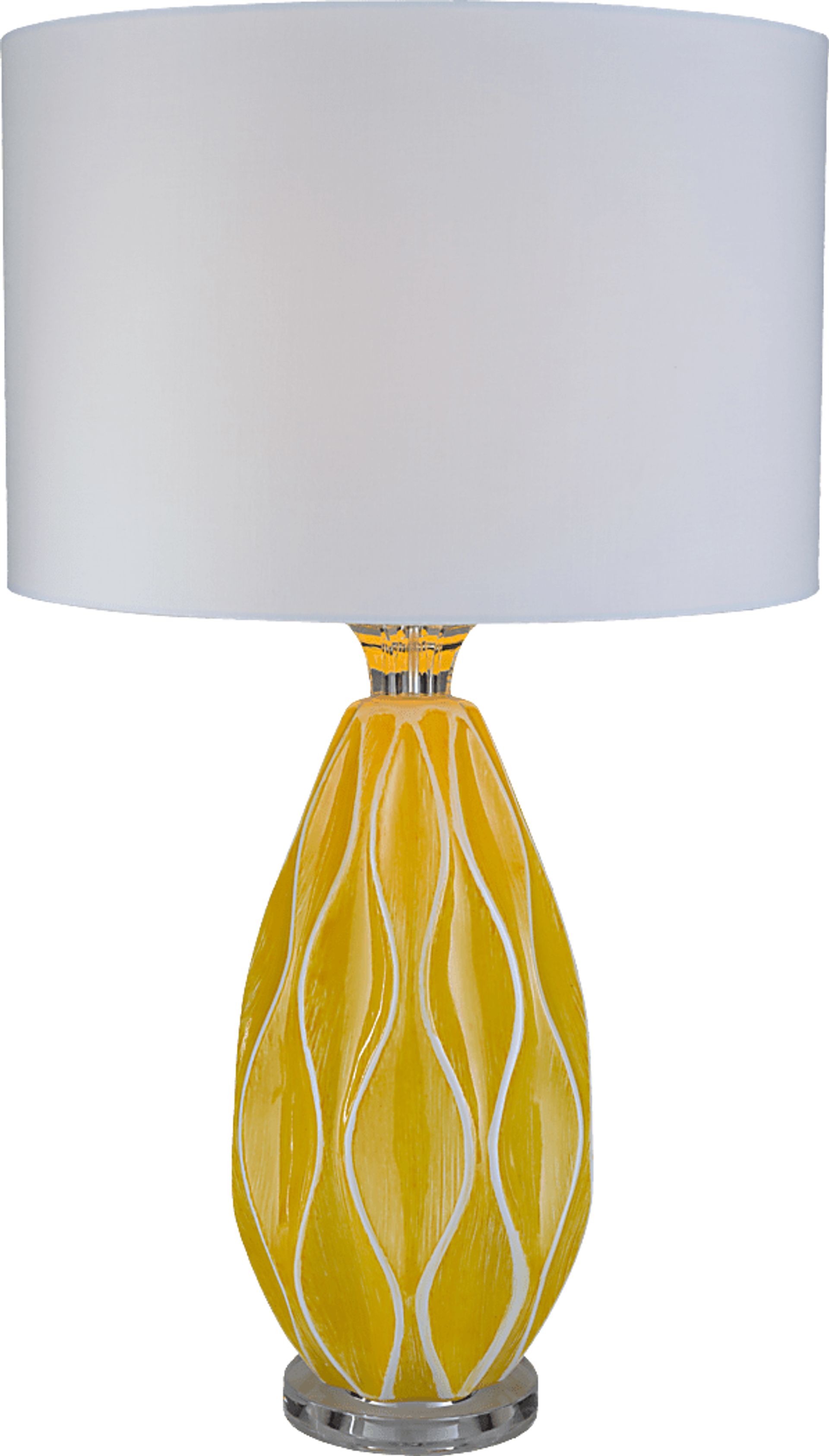 Vertain Park Yellow Table Lamp | Rooms to Go