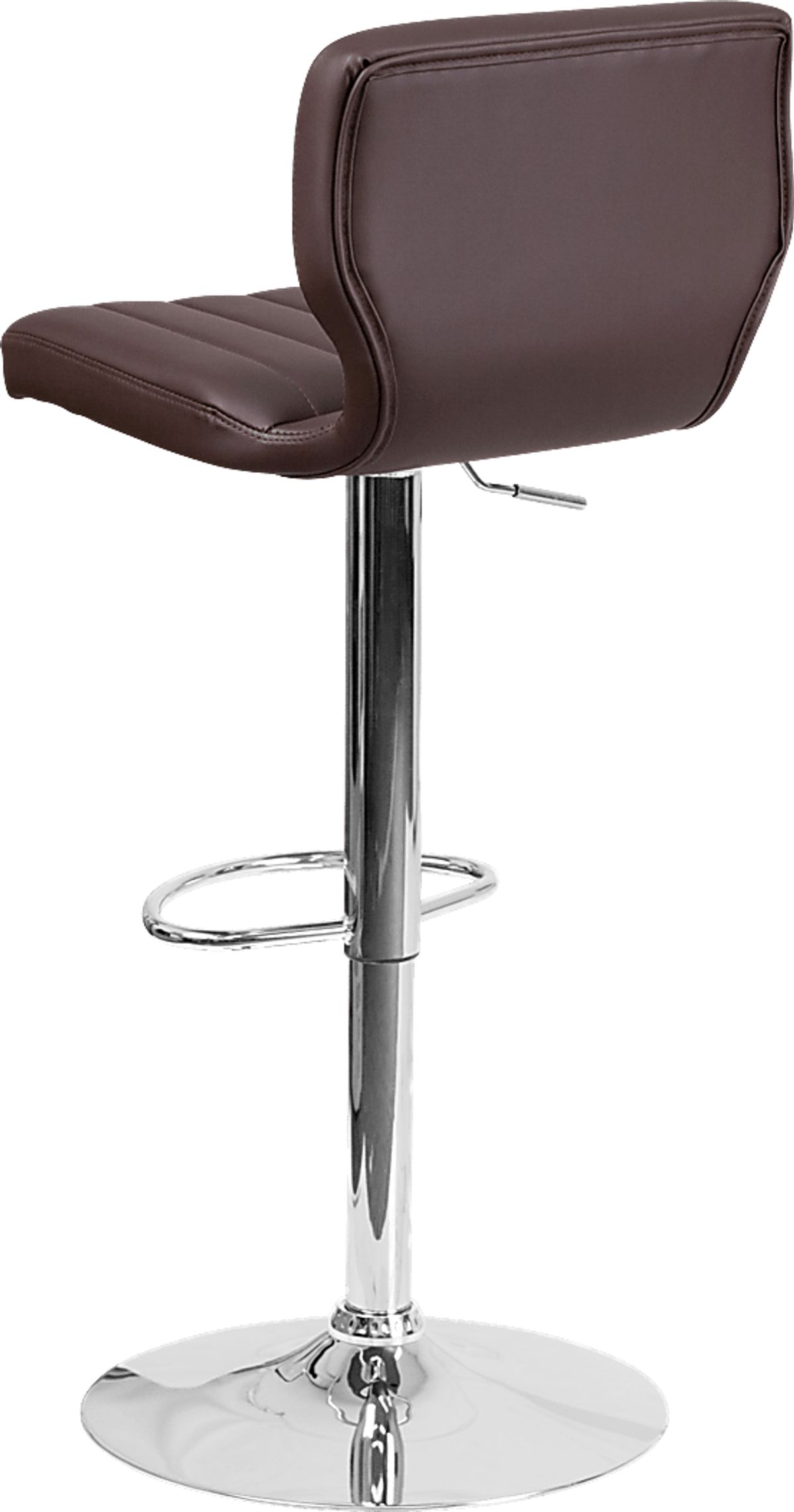 Vinnie Chocolate Dark Wood Adjustable Height,Swivel Bar Height | Rooms ...