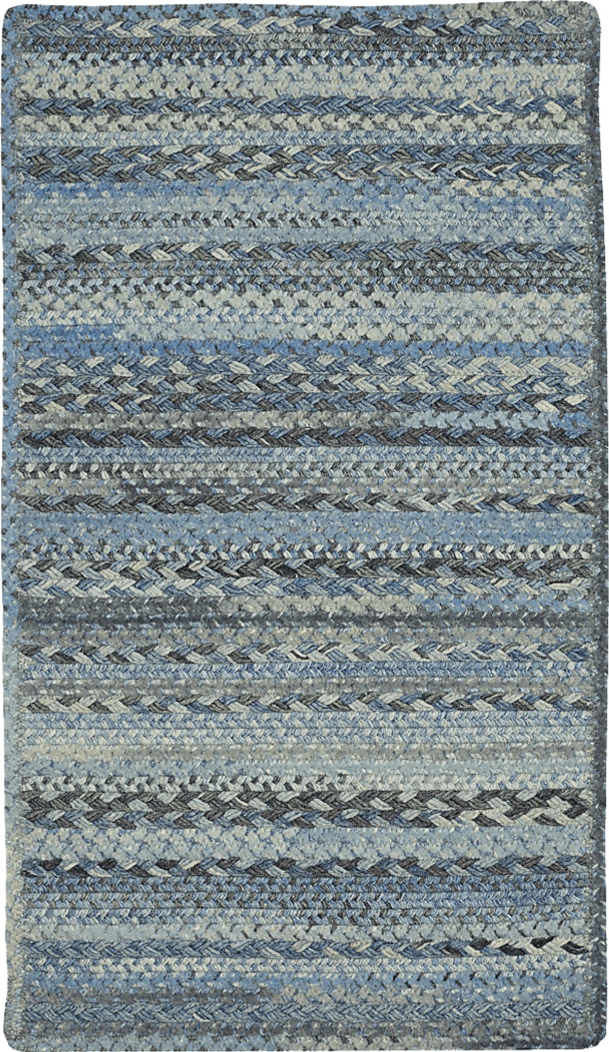 Viridescent Blue Rug | Rooms to Go