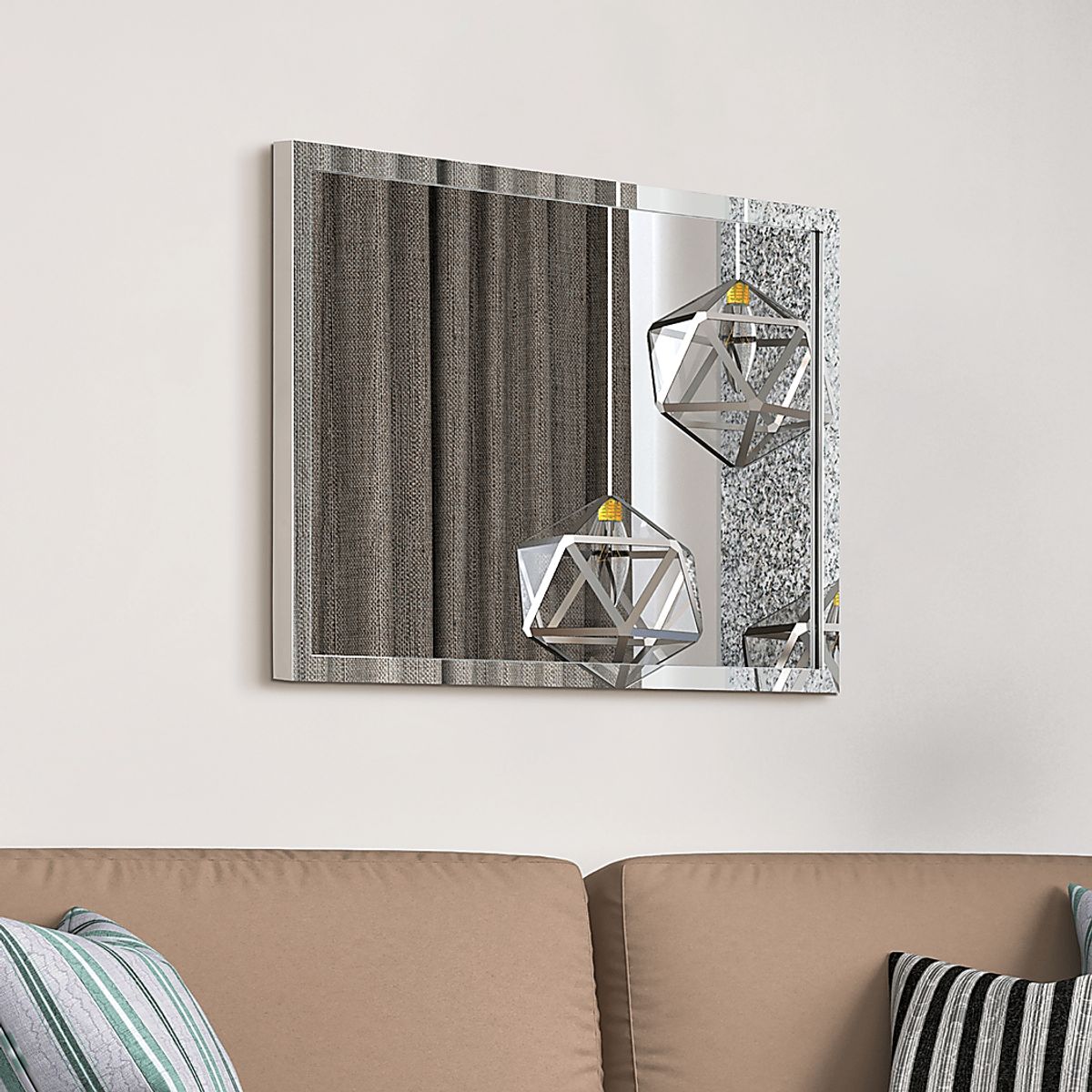 Vivigen Silver Gray Mirror | Rooms to Go