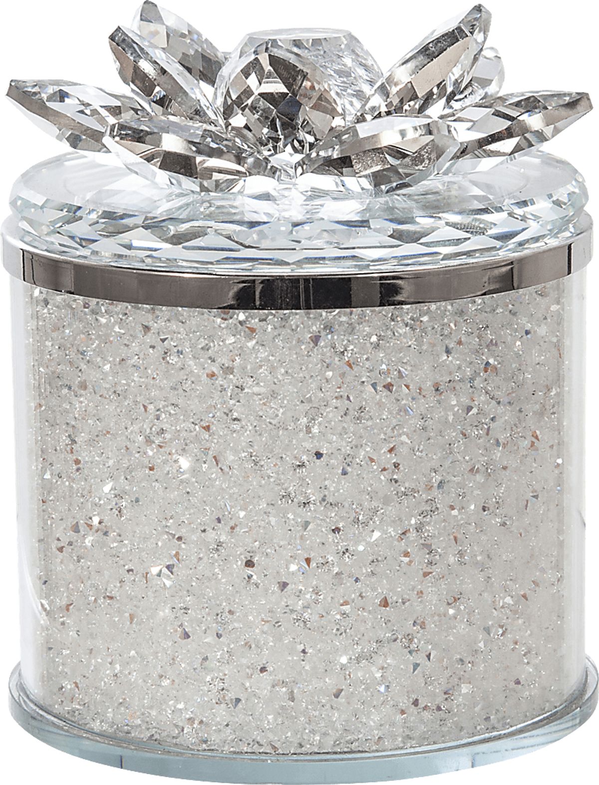 Vonora Clear White Decorative Box | Rooms to Go