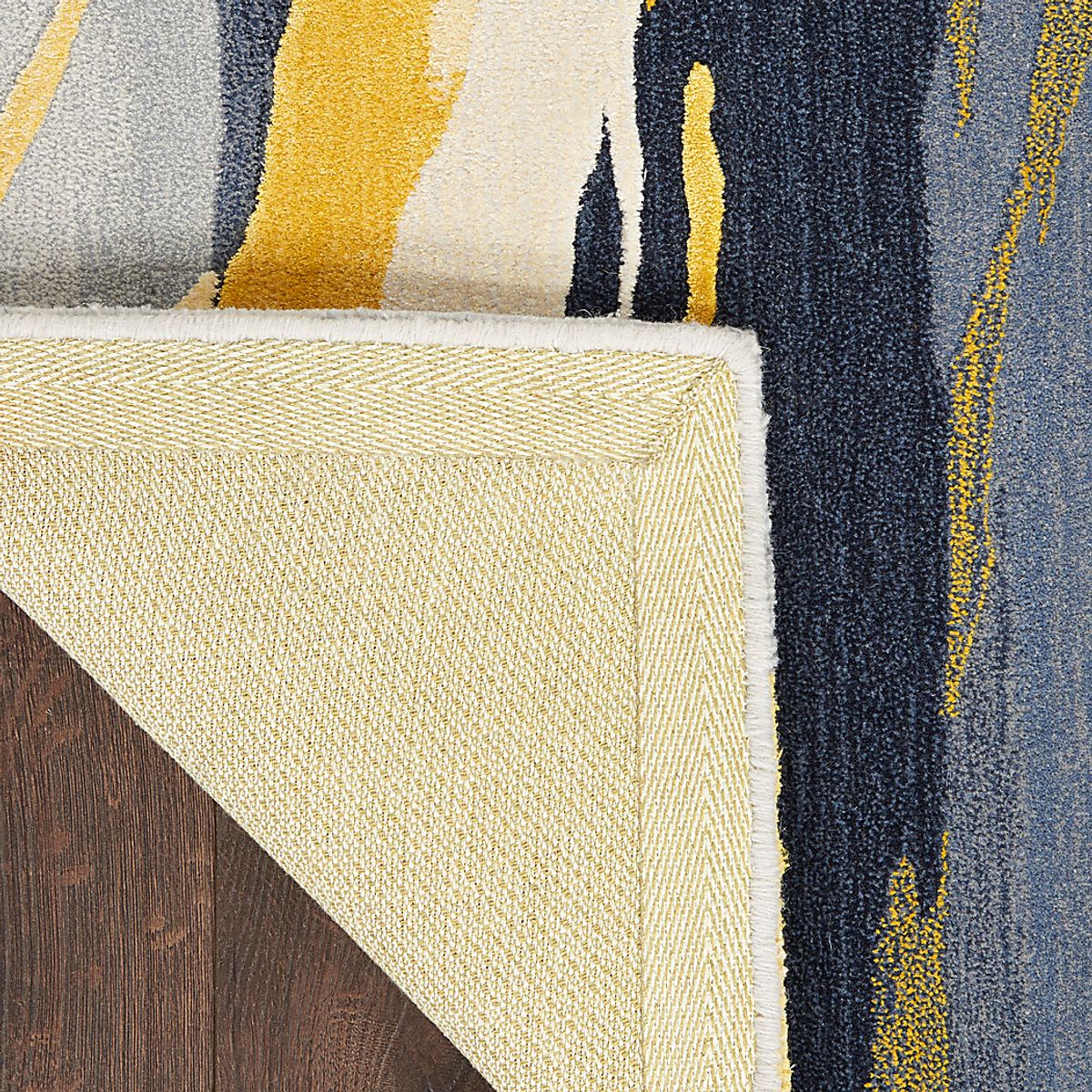 Wagim Gold,Gray Gray,Yellow Rugs | Rooms to Go