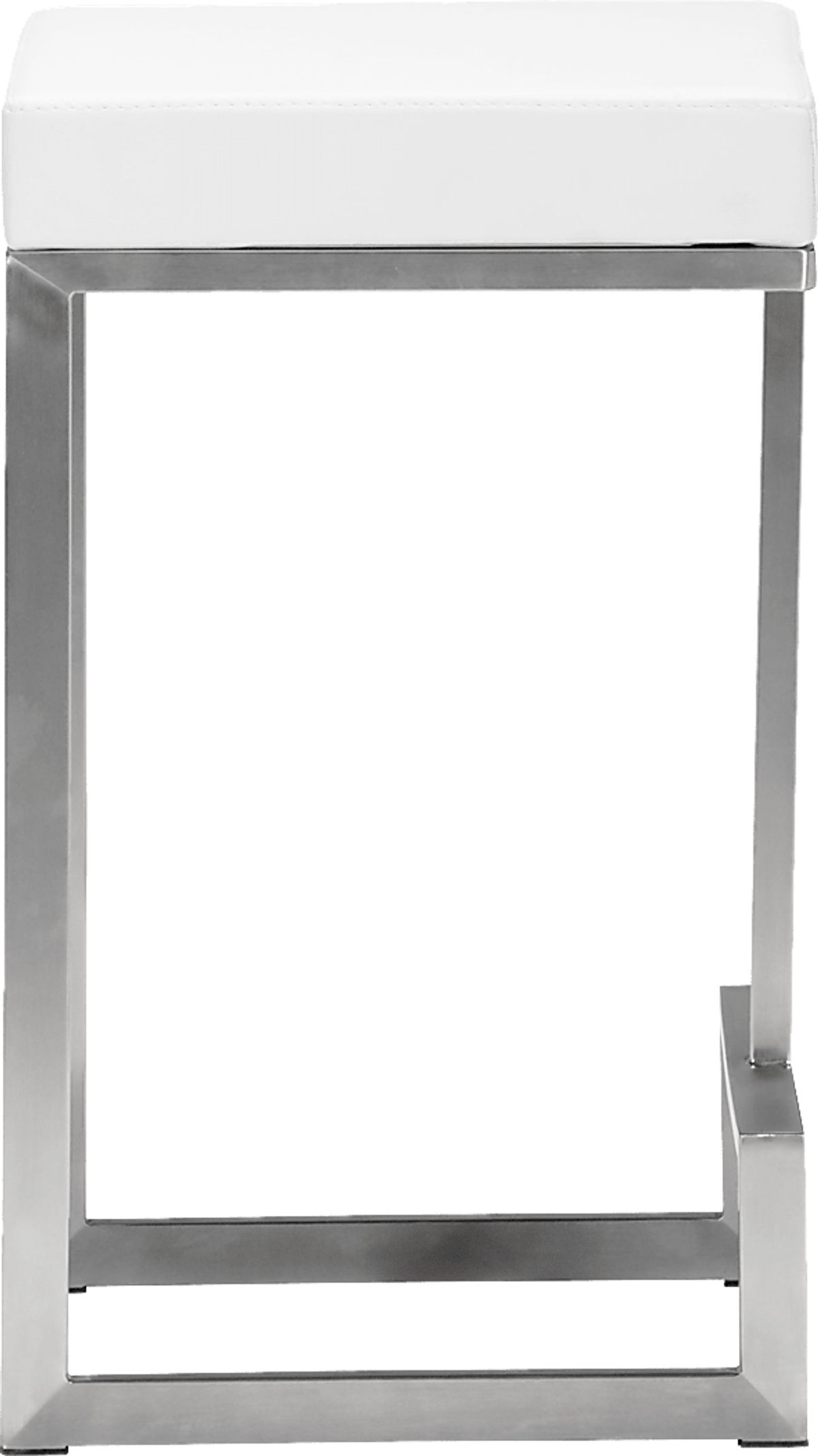 Waldow Silver Gray White Counter Stool, Set Of 2 | Rooms to Go