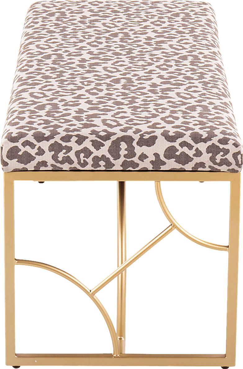 Waldroup I Beige Bench - Rooms To Go