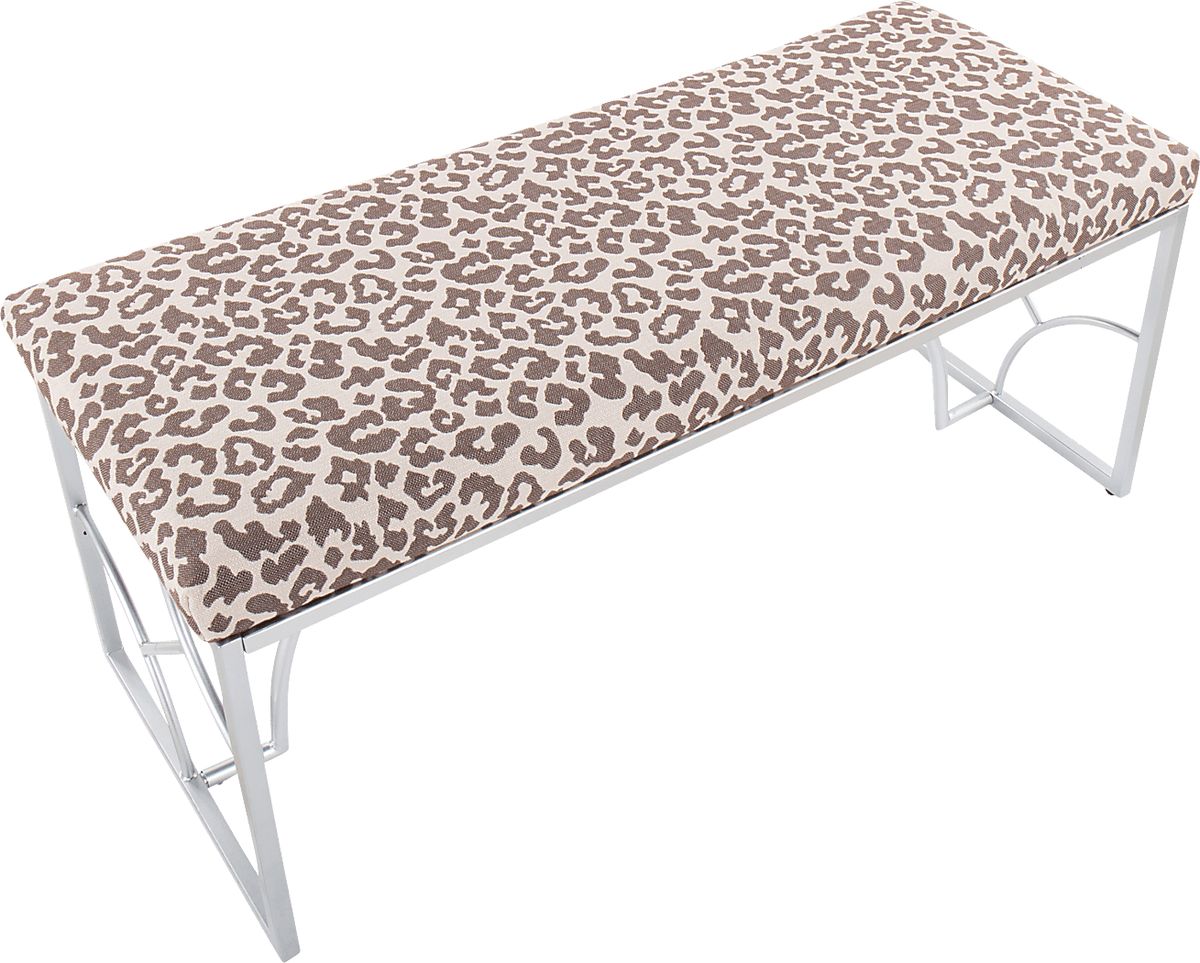 Waldroup II Beige Accent Bench | Rooms to Go