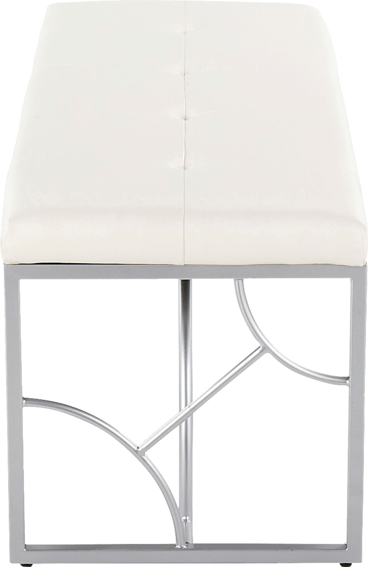 Waldroup II White Accent Bench | Rooms to Go