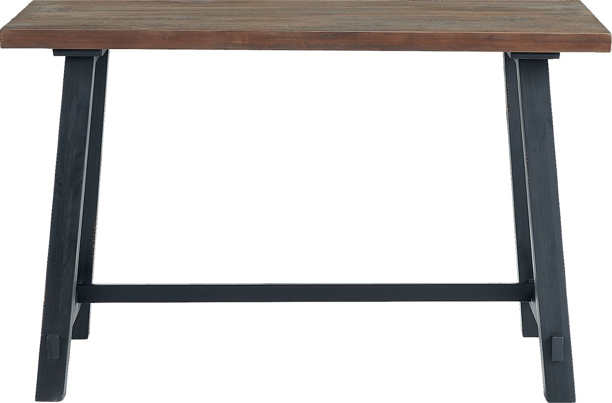 Walkara II Brown Dark Wood 48" Desk | Rooms to Go