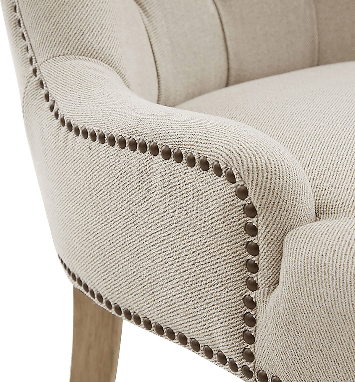 Wallbridge Beige Polyester Fabric Accent Chair | Rooms to Go