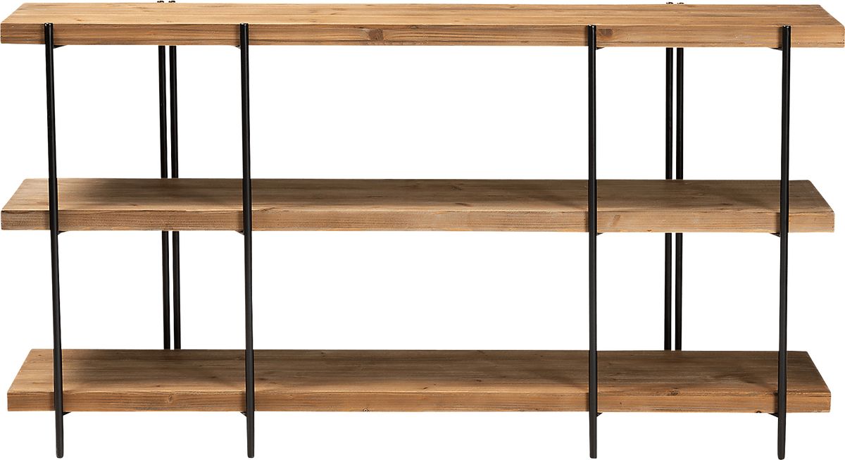 Wallwood Brown Dark Wood Sofa Tables | Rooms to Go