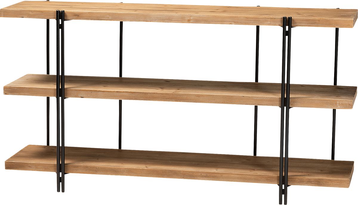 Wallwood Brown Dark Wood Sofa Tables | Rooms to Go