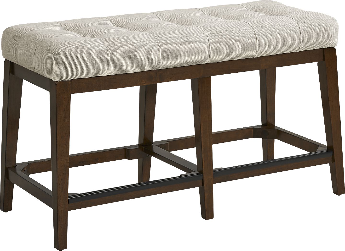 Walstead Place Beige Upholstered Counter Height Bench Rooms To Go