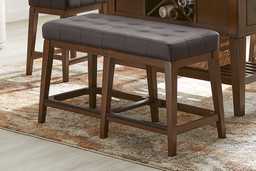 Walstead Place 5 Pc Brown Dark Wood Dining Room Set With Counter Height ...