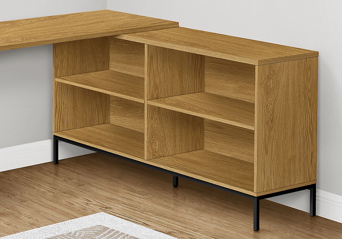 Wandsworth Oak Dark Wood,Light Wood Desk | Rooms to Go