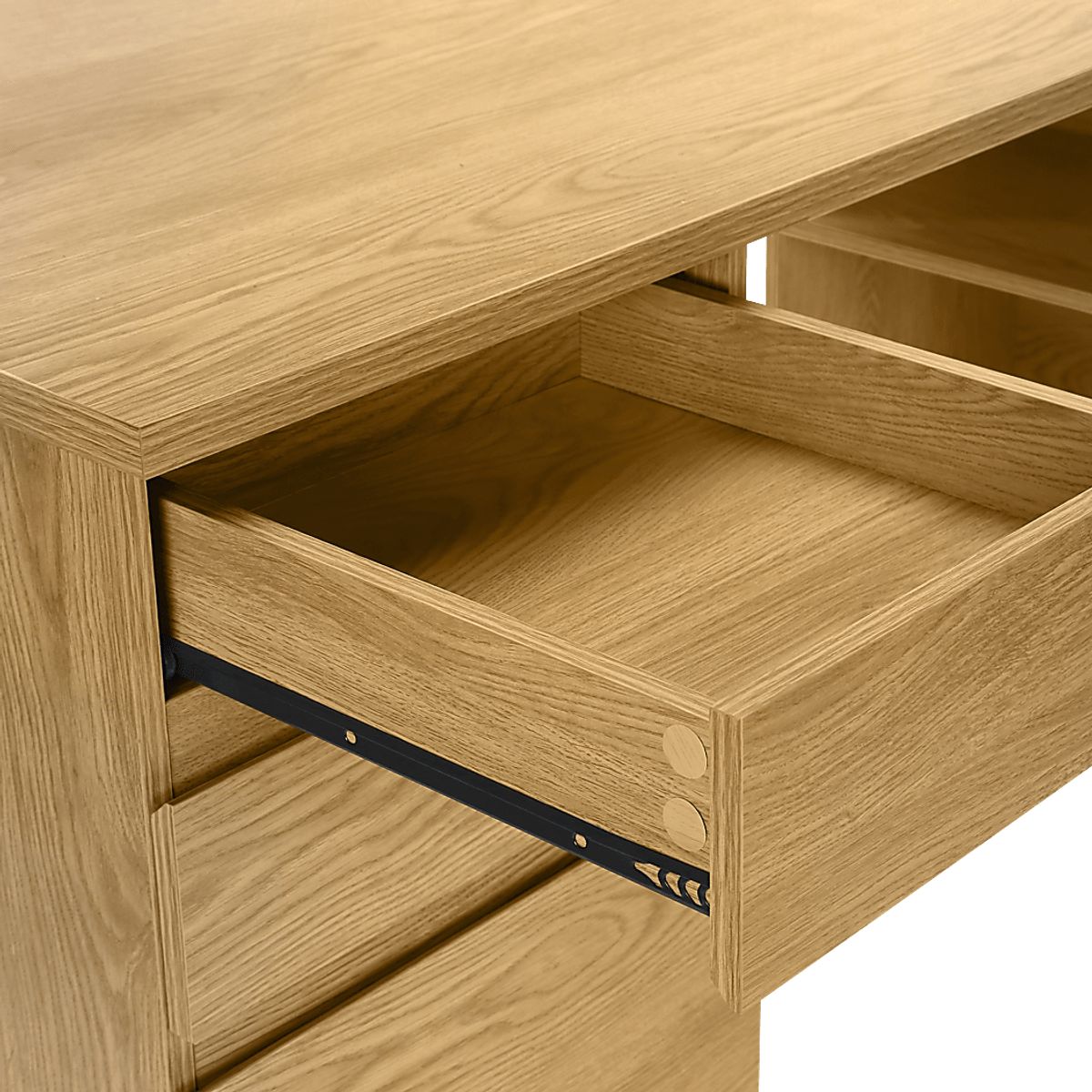 Wandsworth Oak Dark Wood,Light Wood Desk | Rooms to Go