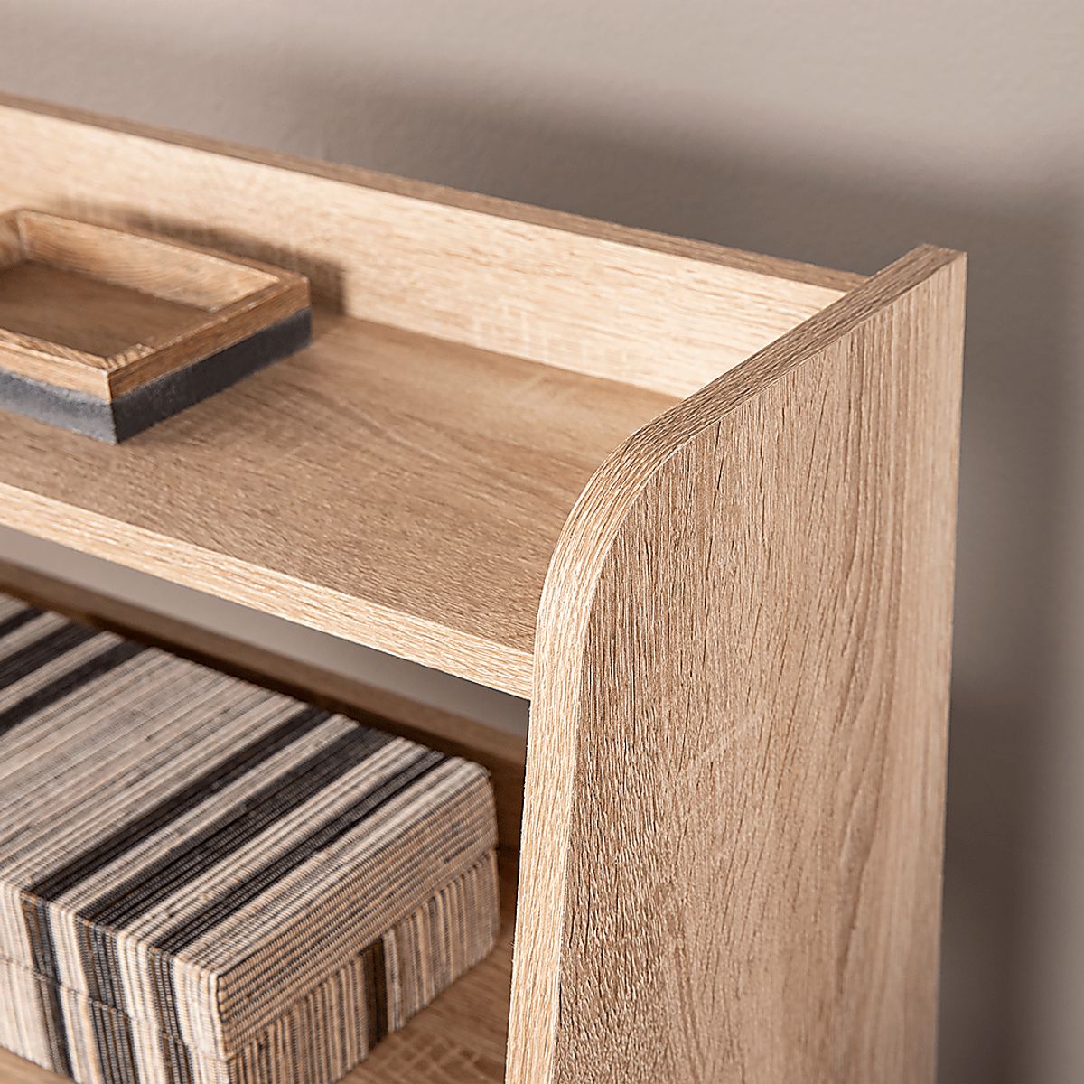 Wareham Natural Light Wood Bookcase | Rooms to Go