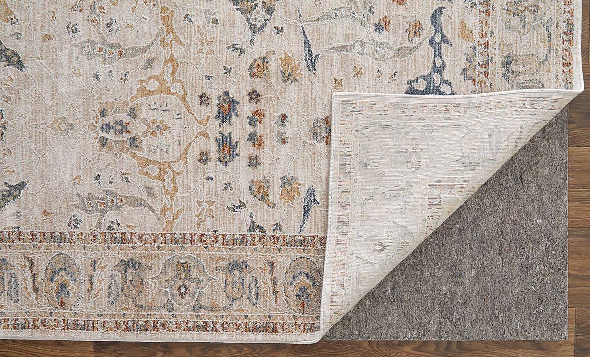 Warissa Blue,Ivory,Red Beige,Blue,Red Rugs | Rooms to Go
