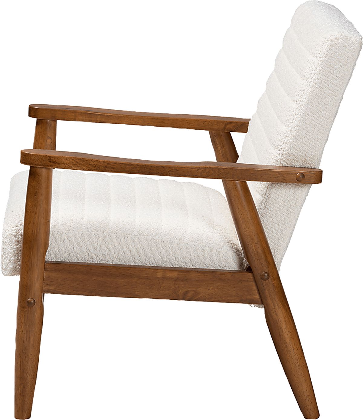 Washakie Walnut Dark Wood Brown Polyester Fabric Accent Chair | Rooms to Go