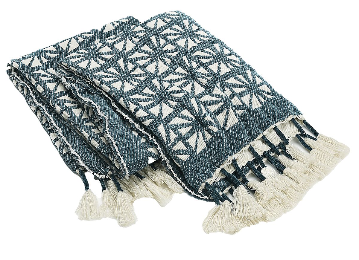 Washentaw Green Acrylic,Polyester Fabric Throw Blanket | Rooms to Go