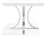 Washington Square Chrome,White Colors,Metal,White Dining Table - Rooms ...