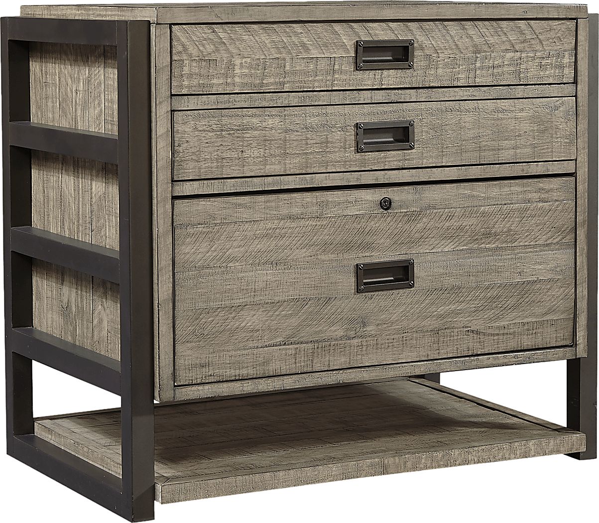 Water MILL Gray File Cabinet | Rooms to Go