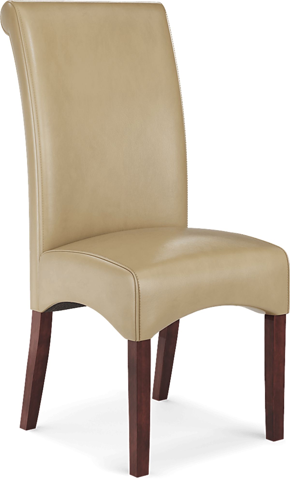 Watercolor Merlot Dark Wood Tan Beige,Brown Side Chair | Rooms to Go
