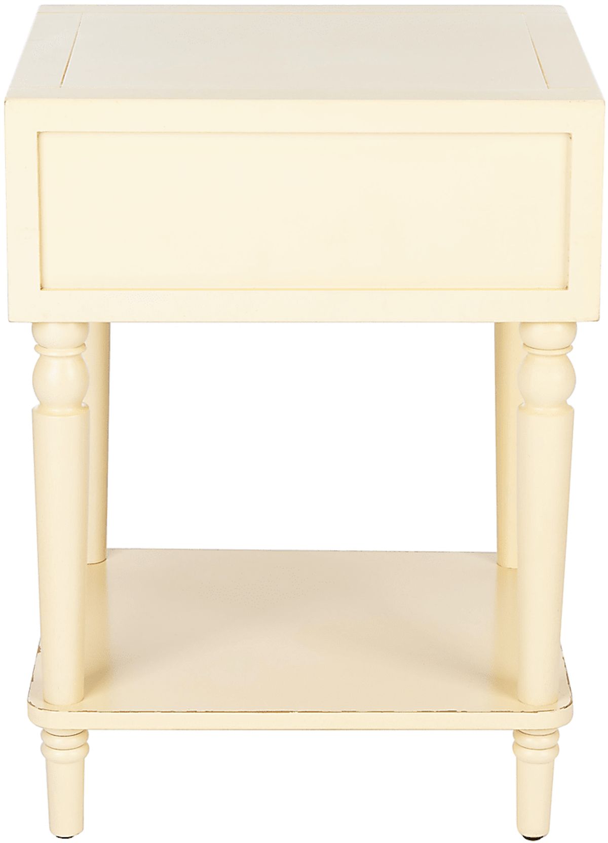Wateree Cream Colors,Light Wood,White Nightstand | Rooms to Go