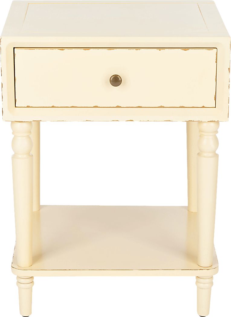 Wateree Cream Nightstand - Rooms To Go