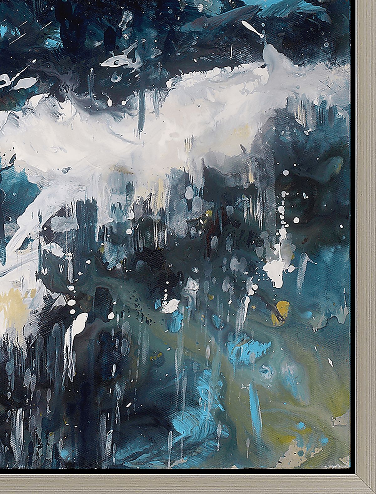 Watson Way Blue Artwork | Rooms to Go