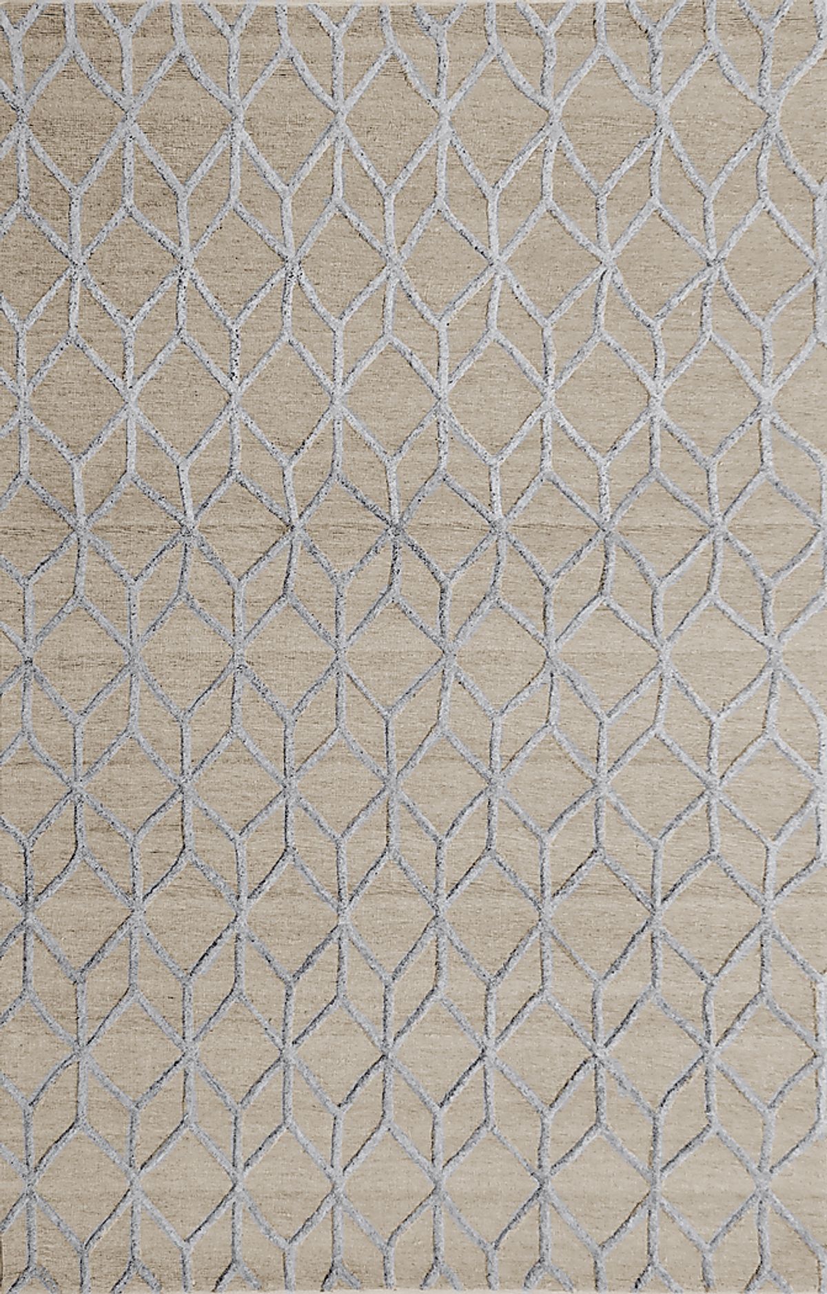 Watson Way Gray Synthetic Fabric Rug | Rooms to Go