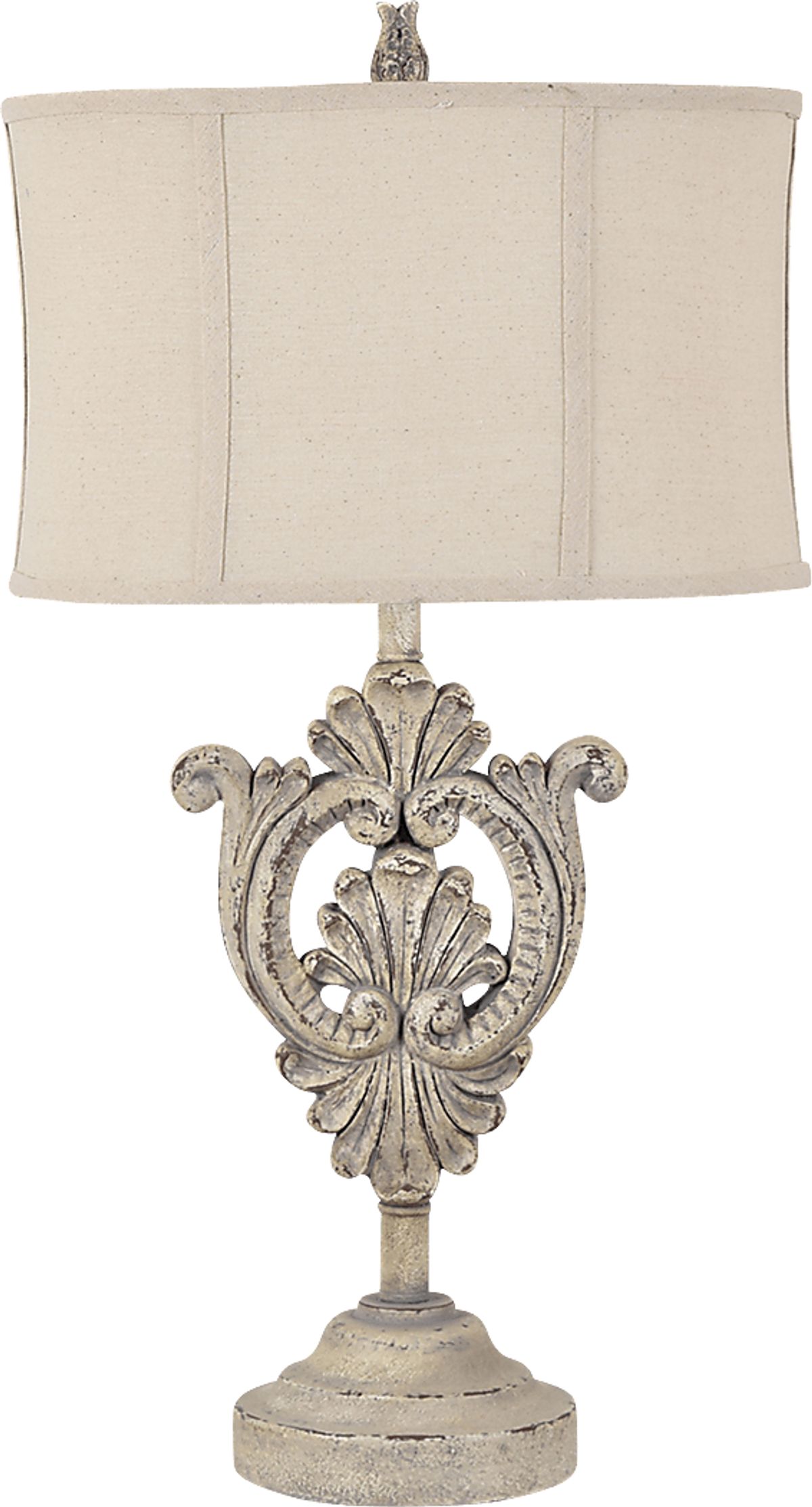 Watt Bend 2 Pc Cream Beige Set Of Lamps | Rooms to Go