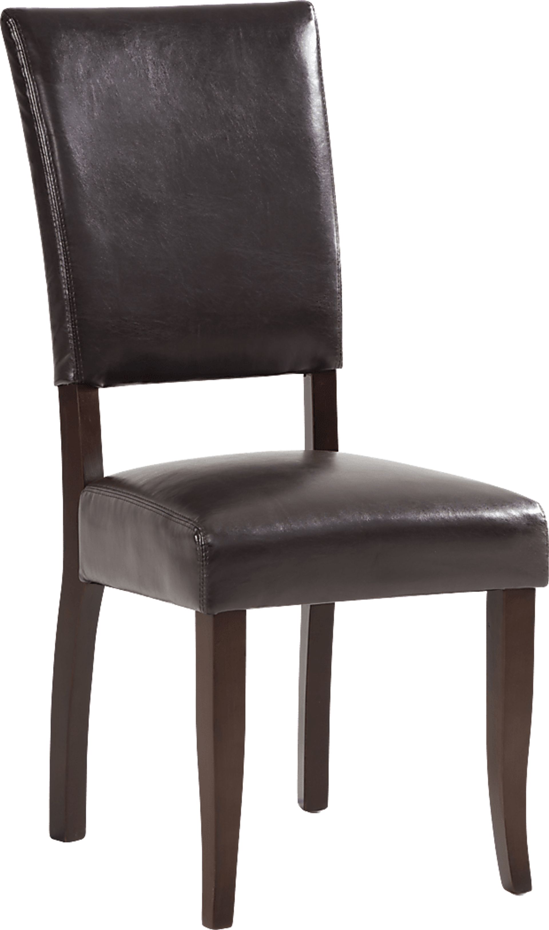 Watterson Brown Dark Wood Side Chair | Rooms to Go