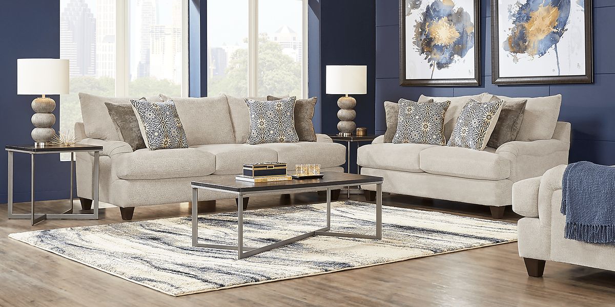 Waverly Park Beige 2 Pc Living Room - Rooms To Go