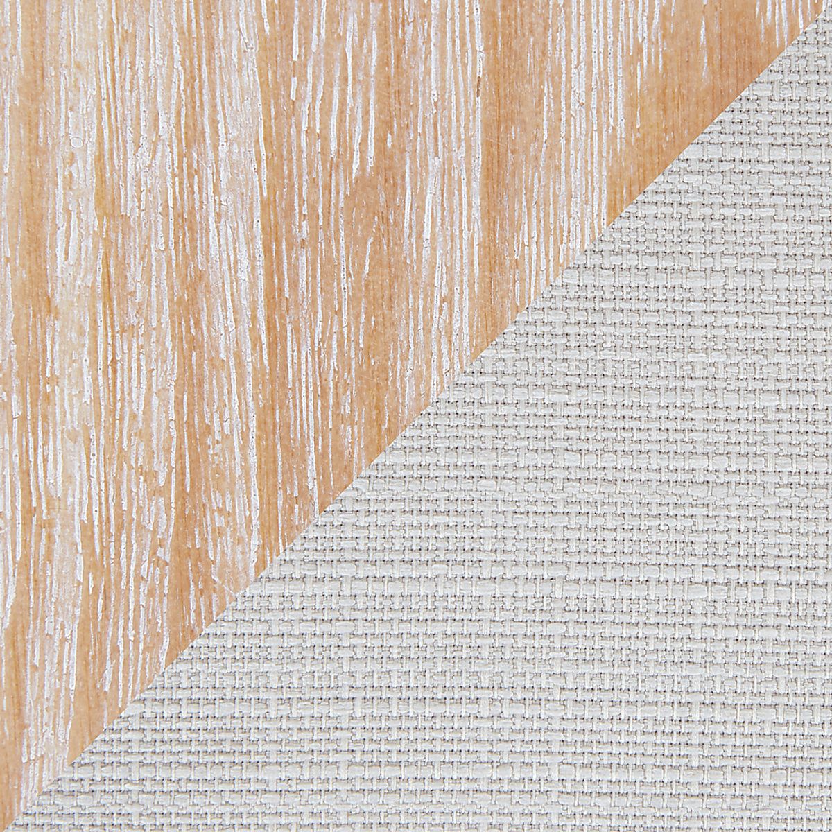 Waverton Natural Light Wood Cream Beige Polyester Fabric Swivel Counter ...