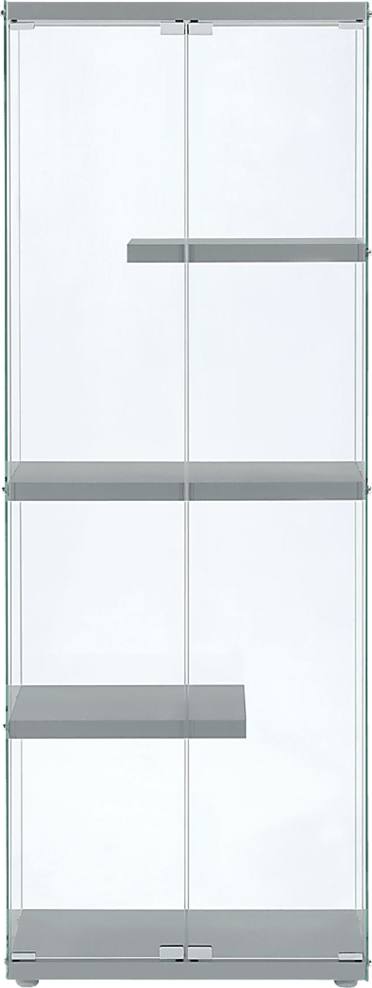 Wekesa Gray Bookcase | Rooms to Go