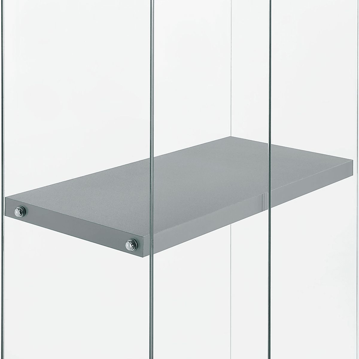 Wekesa Gray Bookcase | Rooms to Go