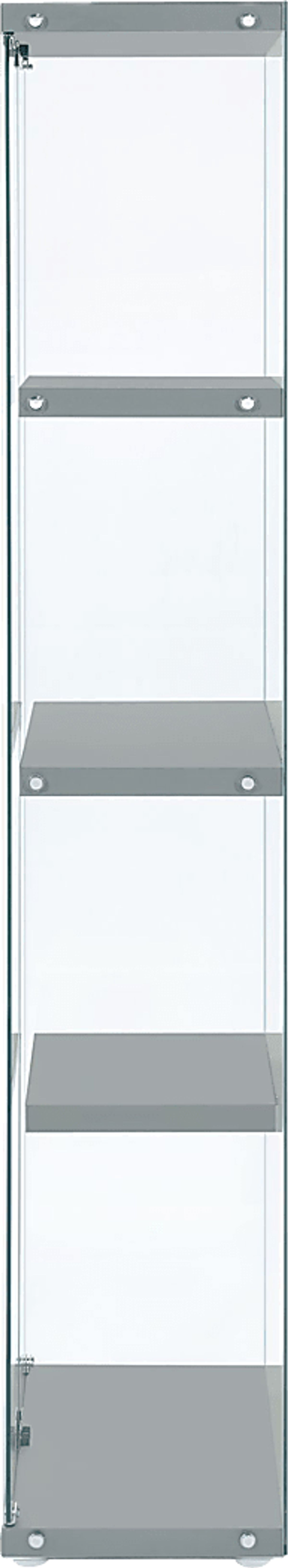 Wekesa Gray Bookcase | Rooms to Go