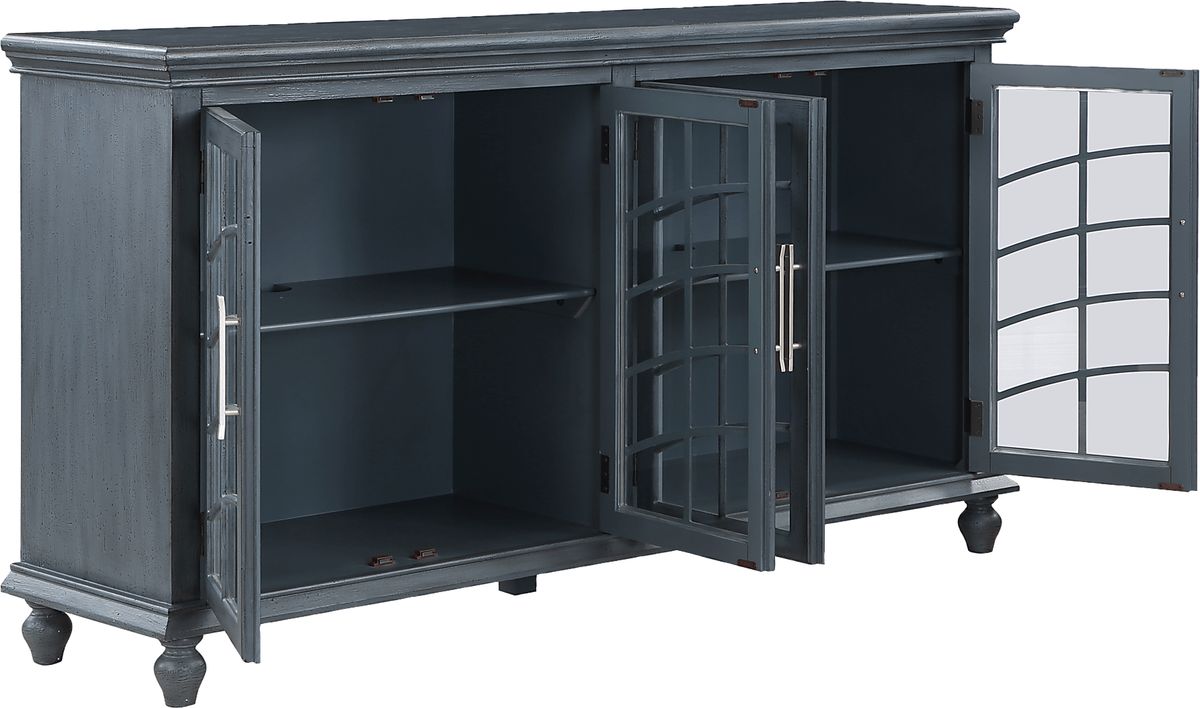 Wendiann Blue Colors Credenza | Rooms to Go