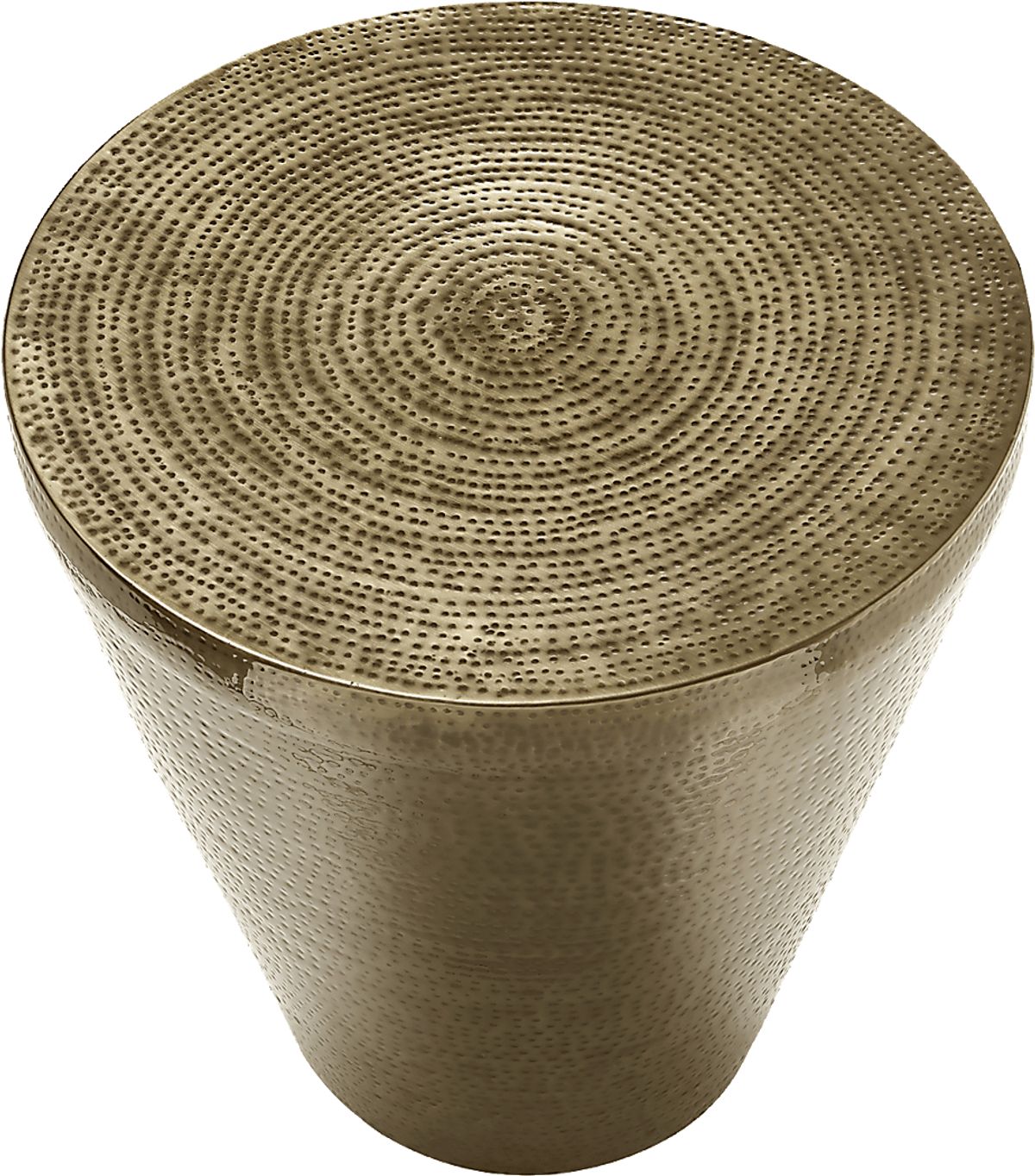 Wesleyville Gold Colors,Metal Accent Table | Rooms to Go
