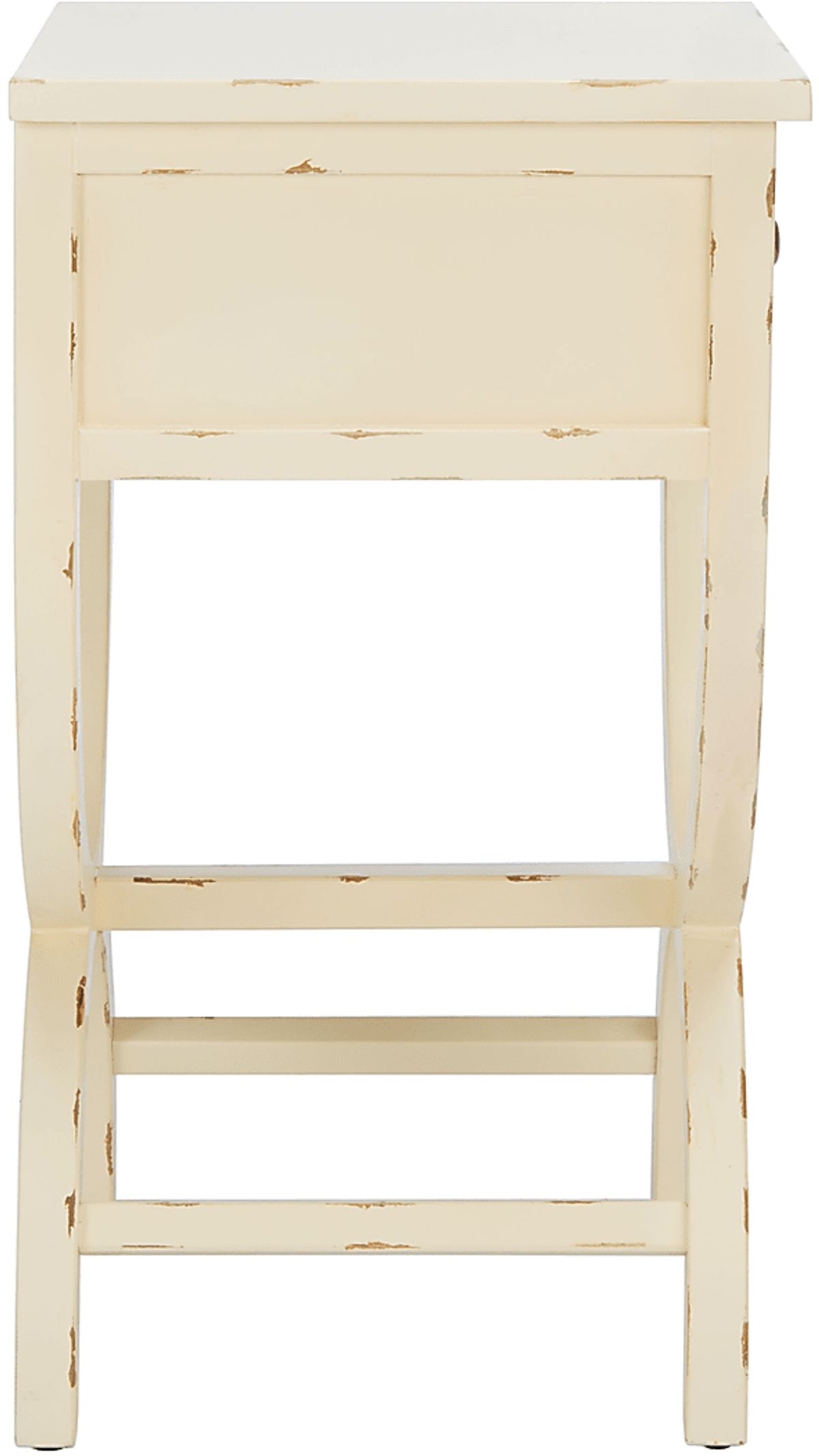 Wespanee Cream Colors,Light Wood,White Nightstand | Rooms to Go