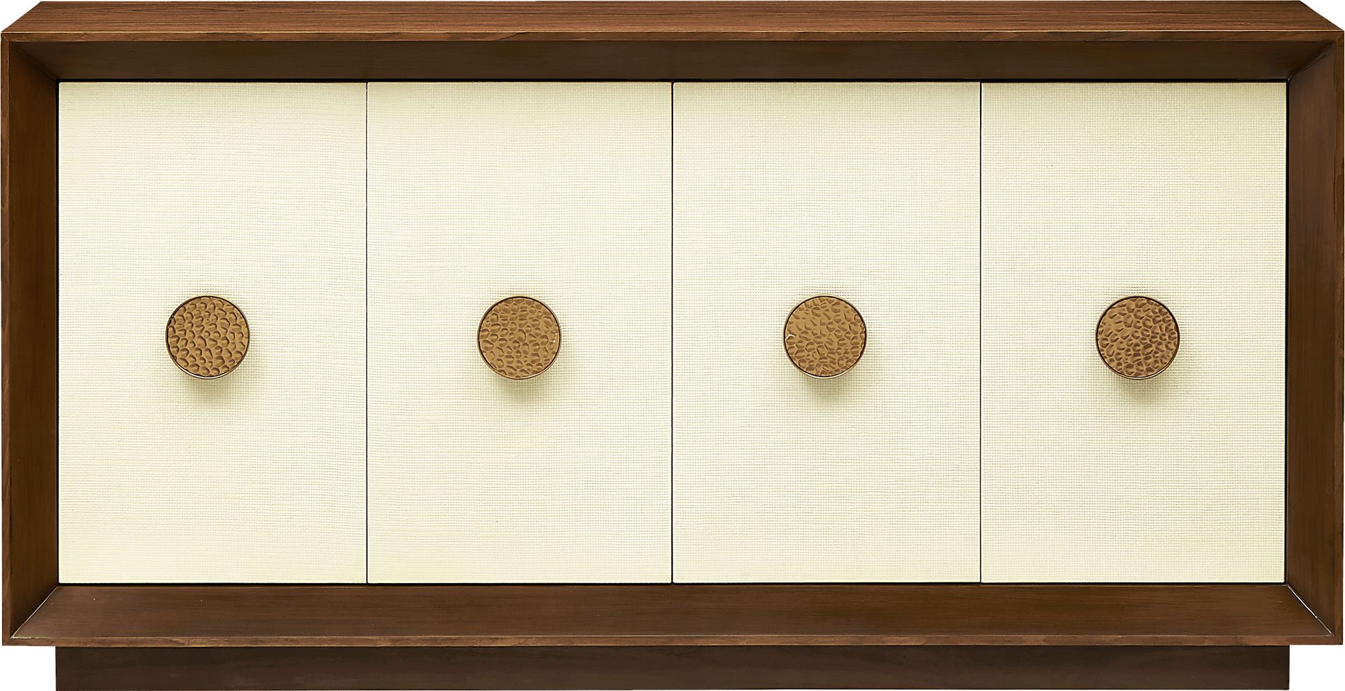 Wesseles Walnut Dark Wood Credenza | Rooms to Go