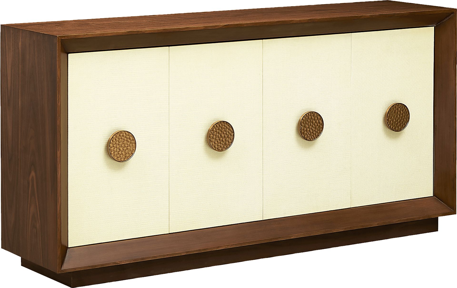 Wesseles Walnut Dark Wood Credenza | Rooms to Go