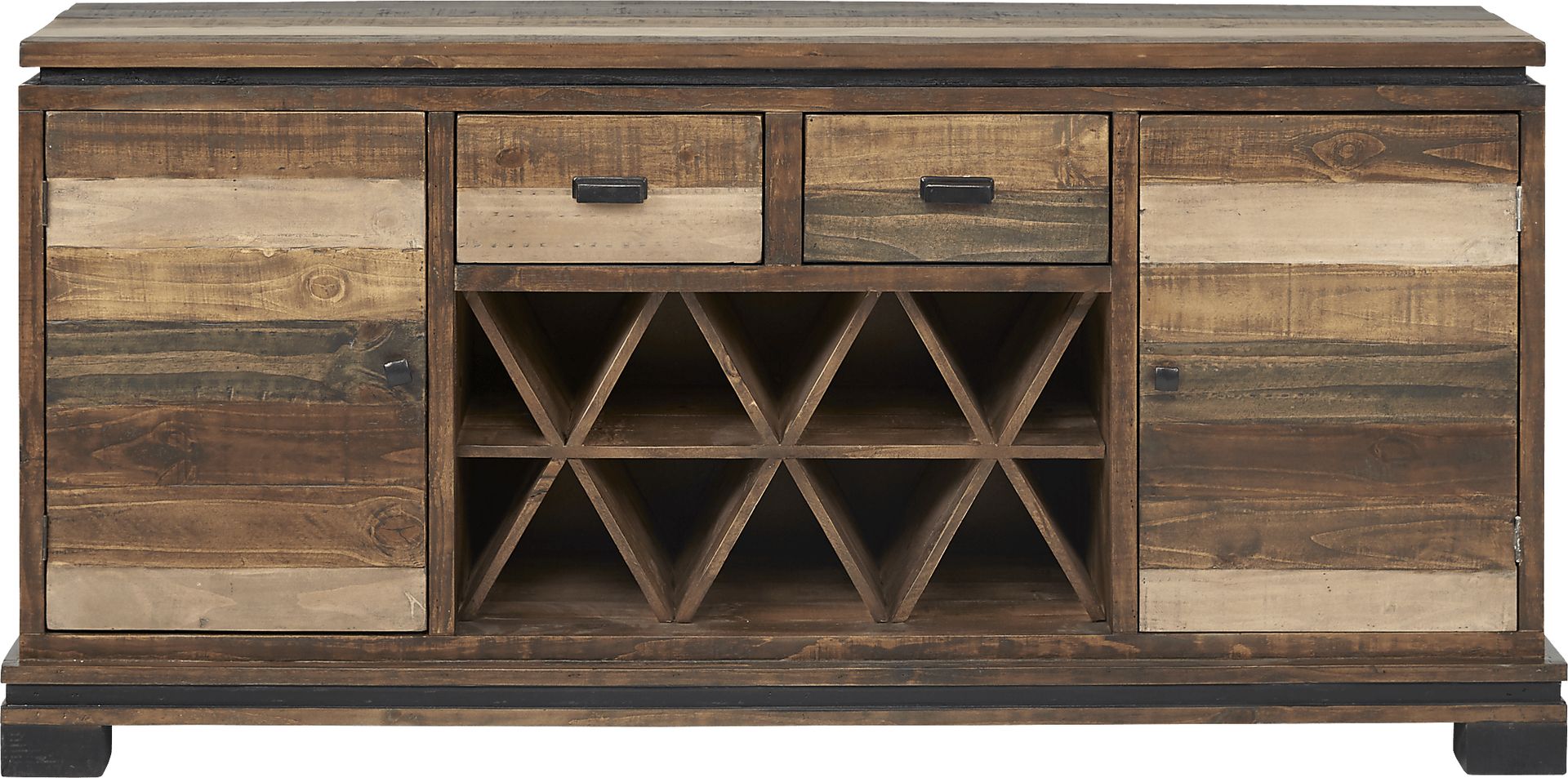 Cindy Crawford Westover Hills Brown Dark Wood Buffet | Rooms to Go