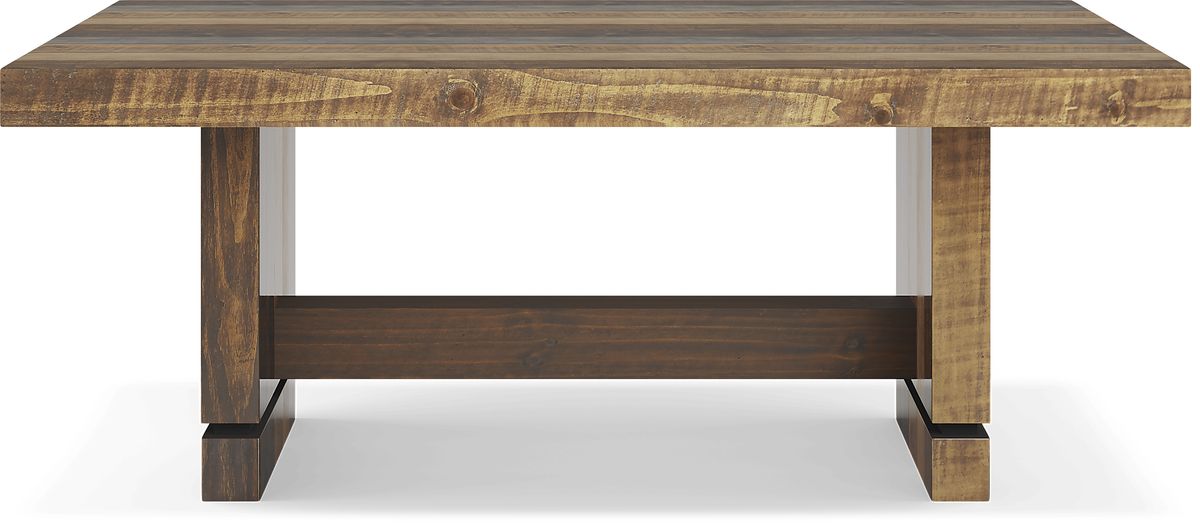 Westover Hills Brown Dark Wood Rectangle Dining Table | Rooms to Go