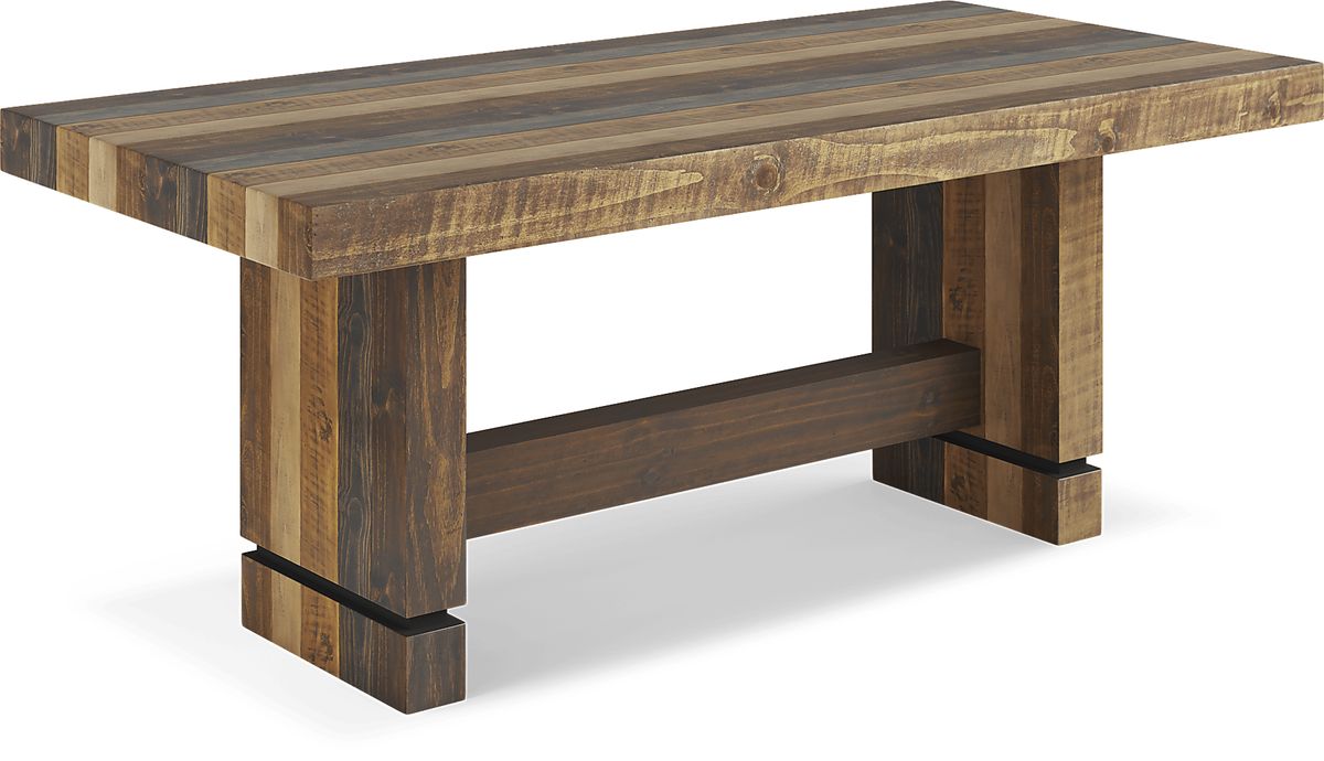 Westover Hills Brown Dark Wood Rectangle Dining Table | Rooms to Go