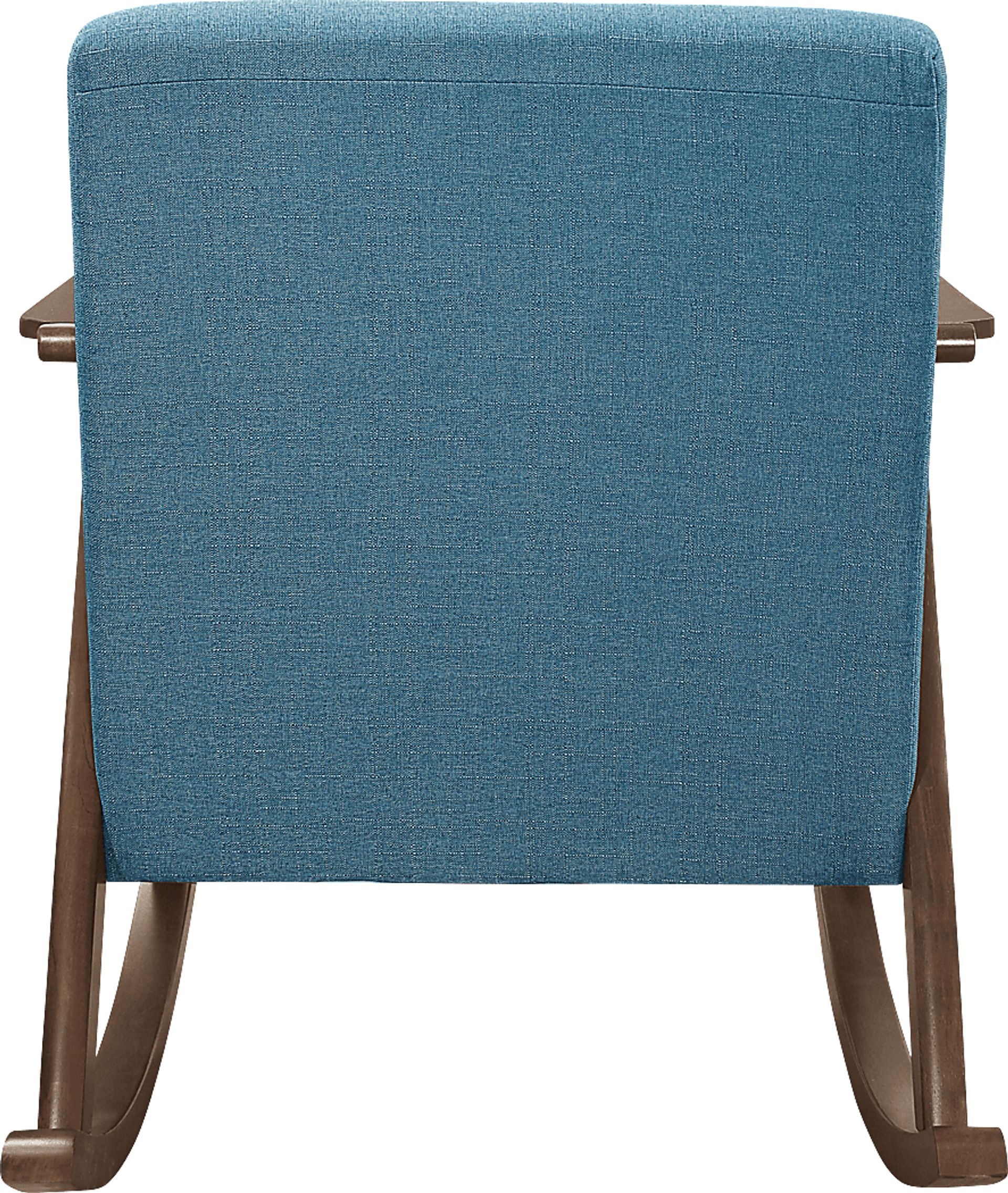 Westroll Blue Polyester Fabric Rocker Accent Chair | Rooms to Go