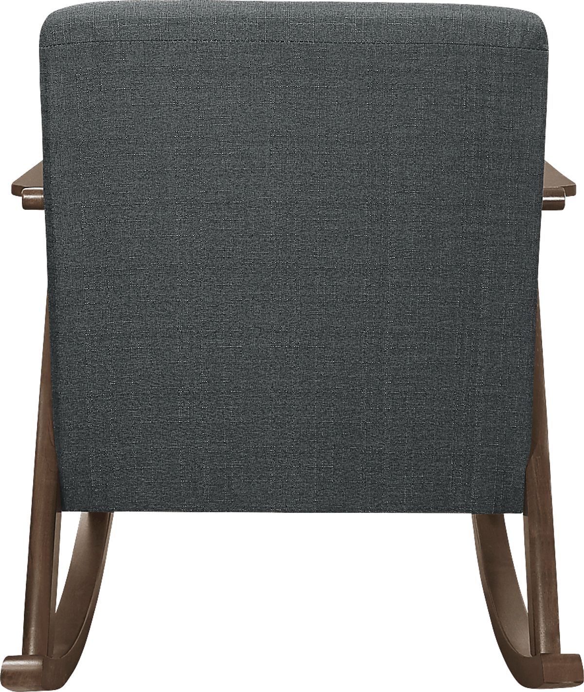 Westroll Dark Gray Polyester Fabric Rocker Accent Chair | Rooms to Go