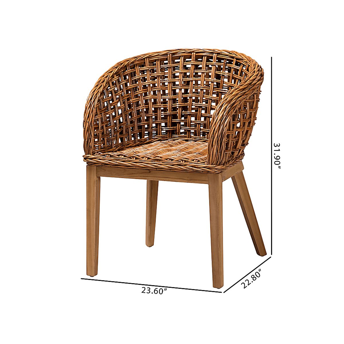 Wetherell Brown Dining Chair, Set Of 2 | Rooms to Go