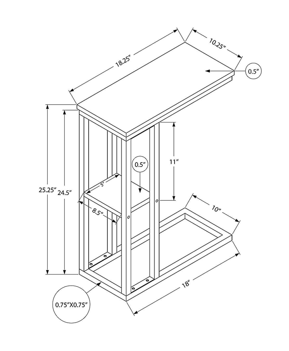 Wewatta White Colors,White Accent Table | Rooms to Go